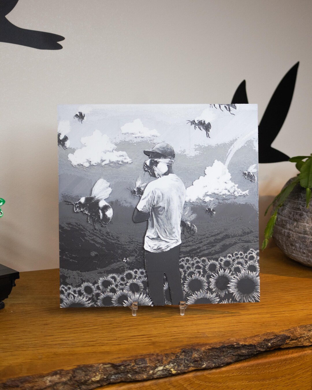 Custom 3D Printed Album Cover Art - Personalized Music Poster - Unique ...