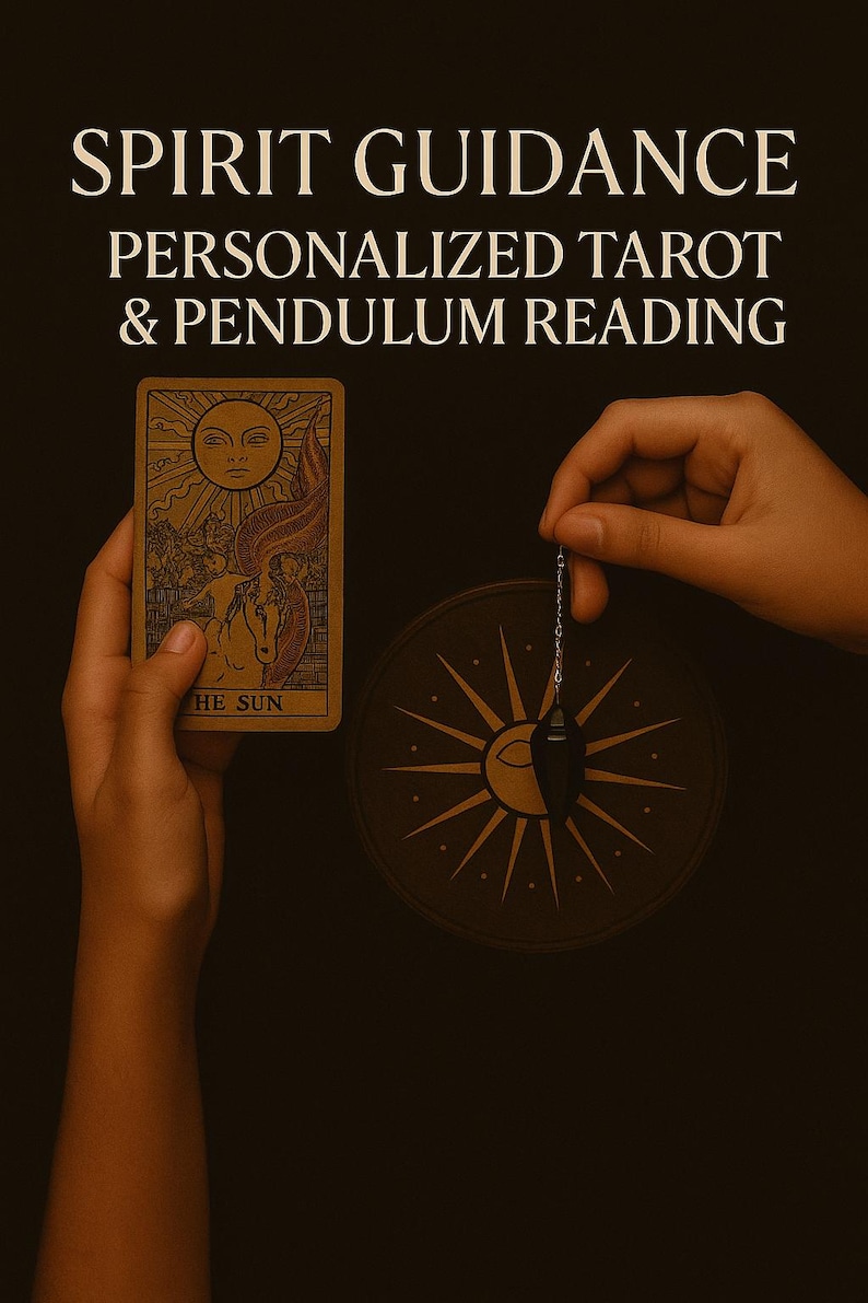 Channeled Spirit Guidance – Personalized Tarot & Pendulum Reading - Etsy