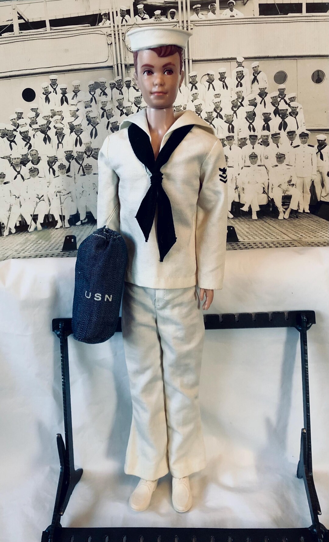 Vintage Original Mattel 1960’s Ken Sailor’s Uniform . - Etsy