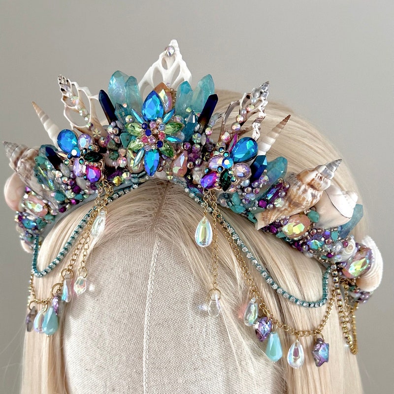Waterproof Mermaid Crown - Etsy