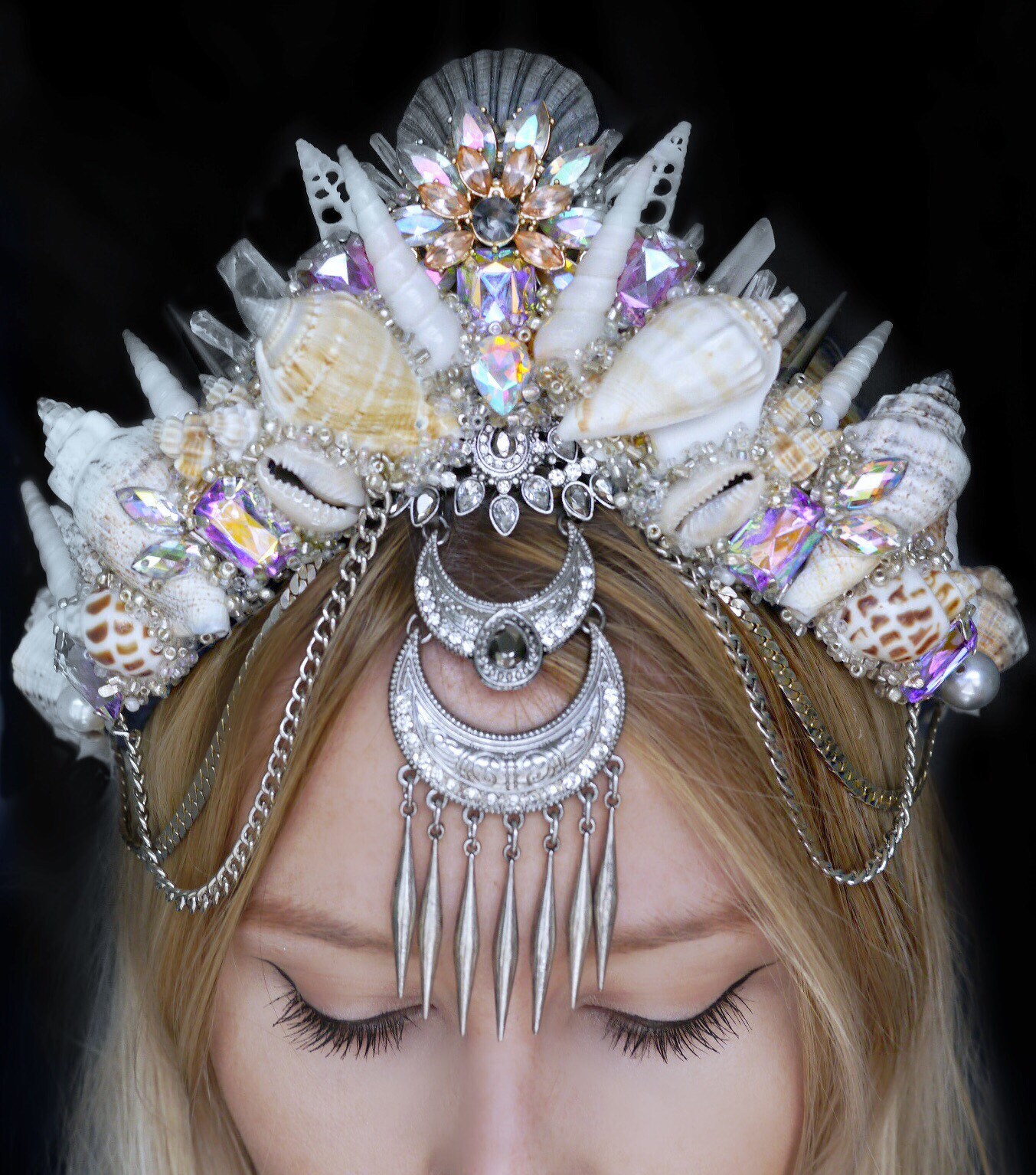 Custom Made the Queen of the Desert Crown Mermaid Crown - Etsy Australia