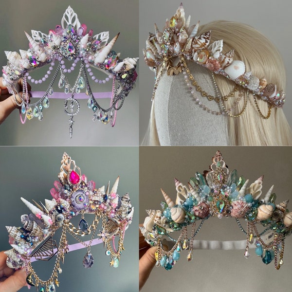 Shell Crown - Etsy