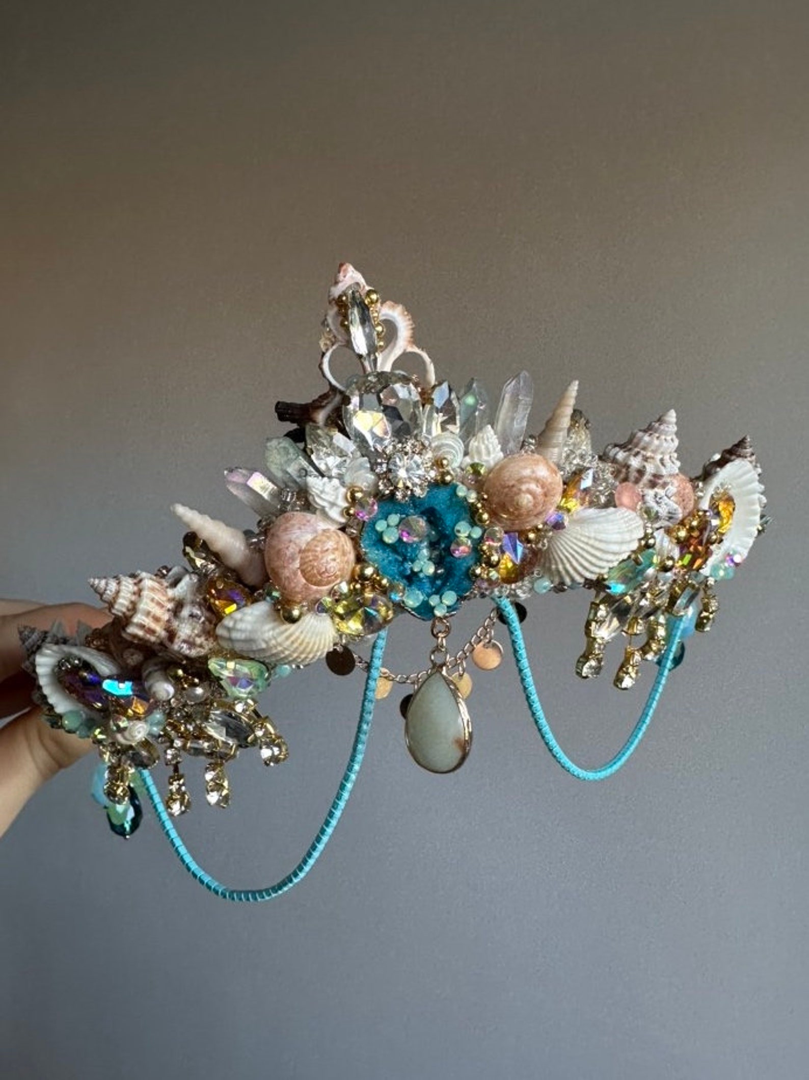 The Princess of the Ocean Crown Mermaid Crown Shell Crown - Etsy