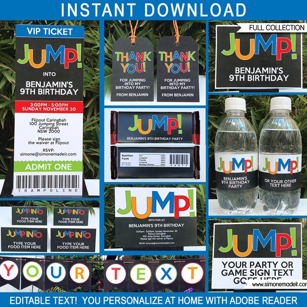 Jump Theme Decorations - Etsy