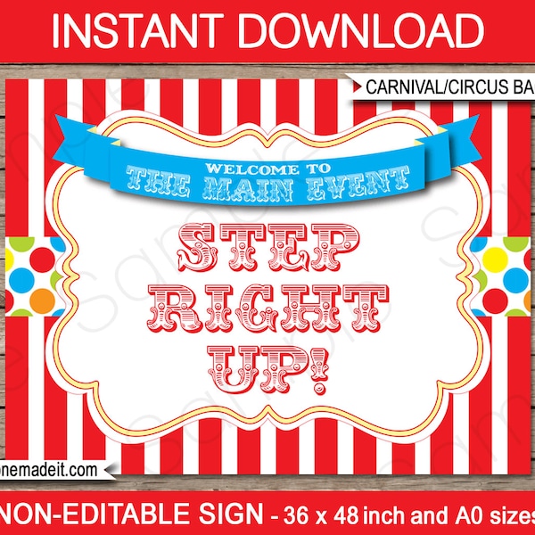 Step Right Up - Etsy