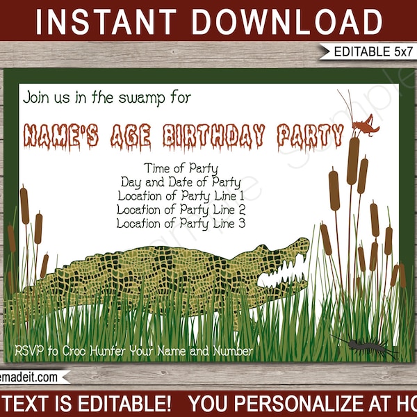 Bayou Party Invitation - Etsy