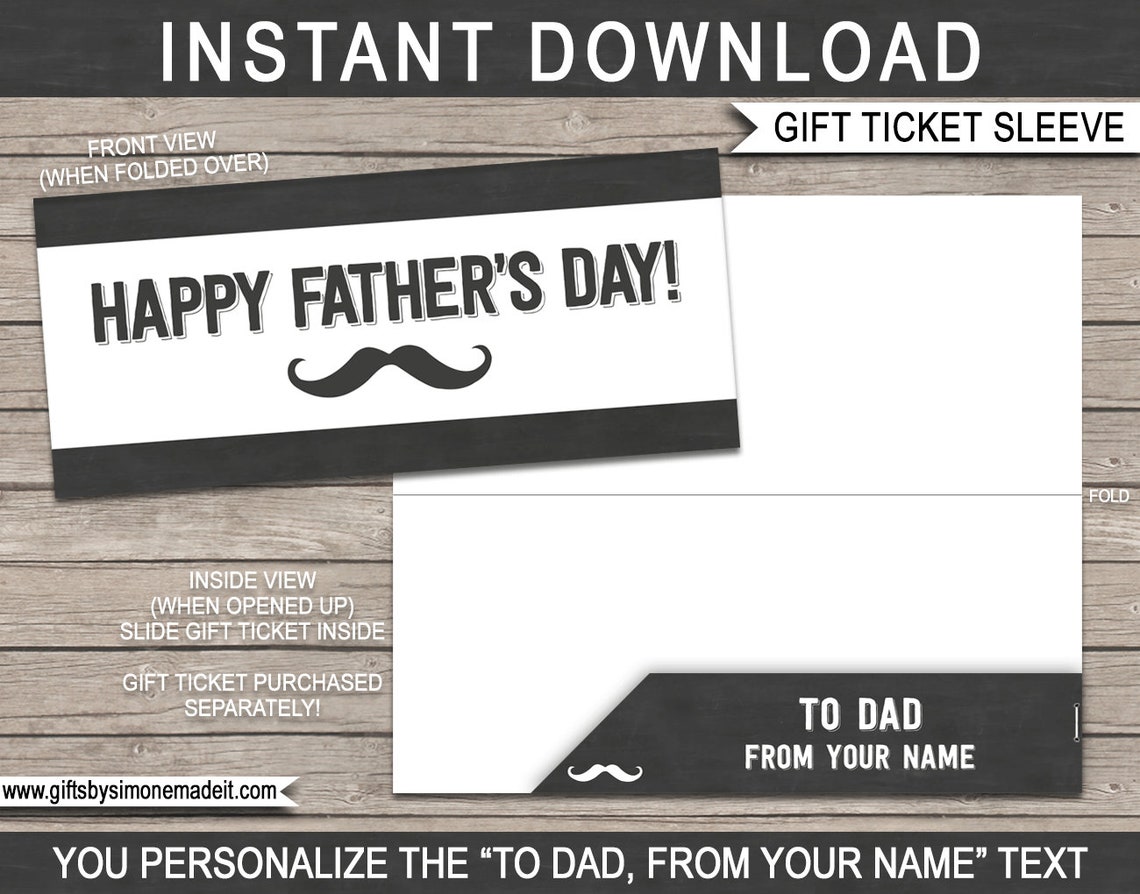 Day off Coupon Template Printable Fathers Day Relaxing Gift - Etsy