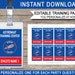 Space Party Astronaut Training Pass Template Printable - Etsy