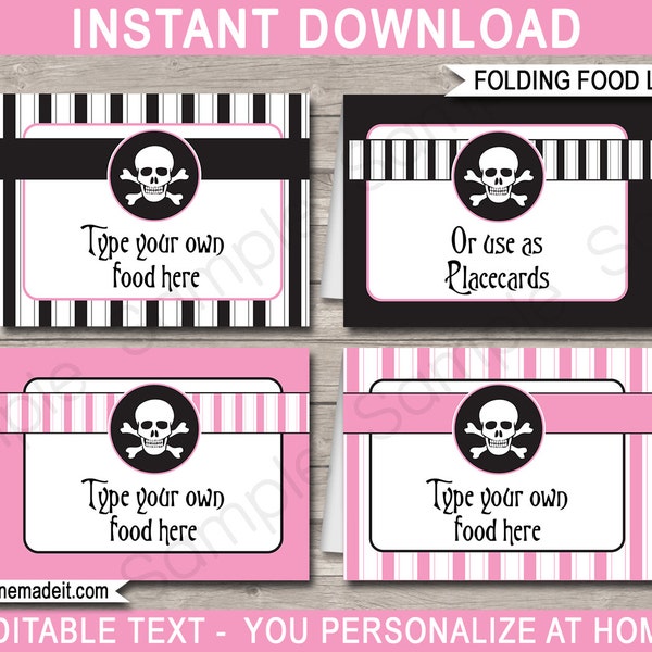 Pirate Party Food - Etsy
