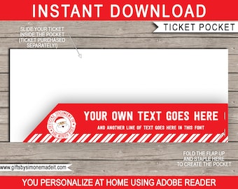 Santa Claus Official Document Envelope - Etsy