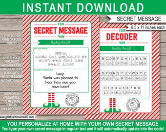 Santa Report Card | Etsy