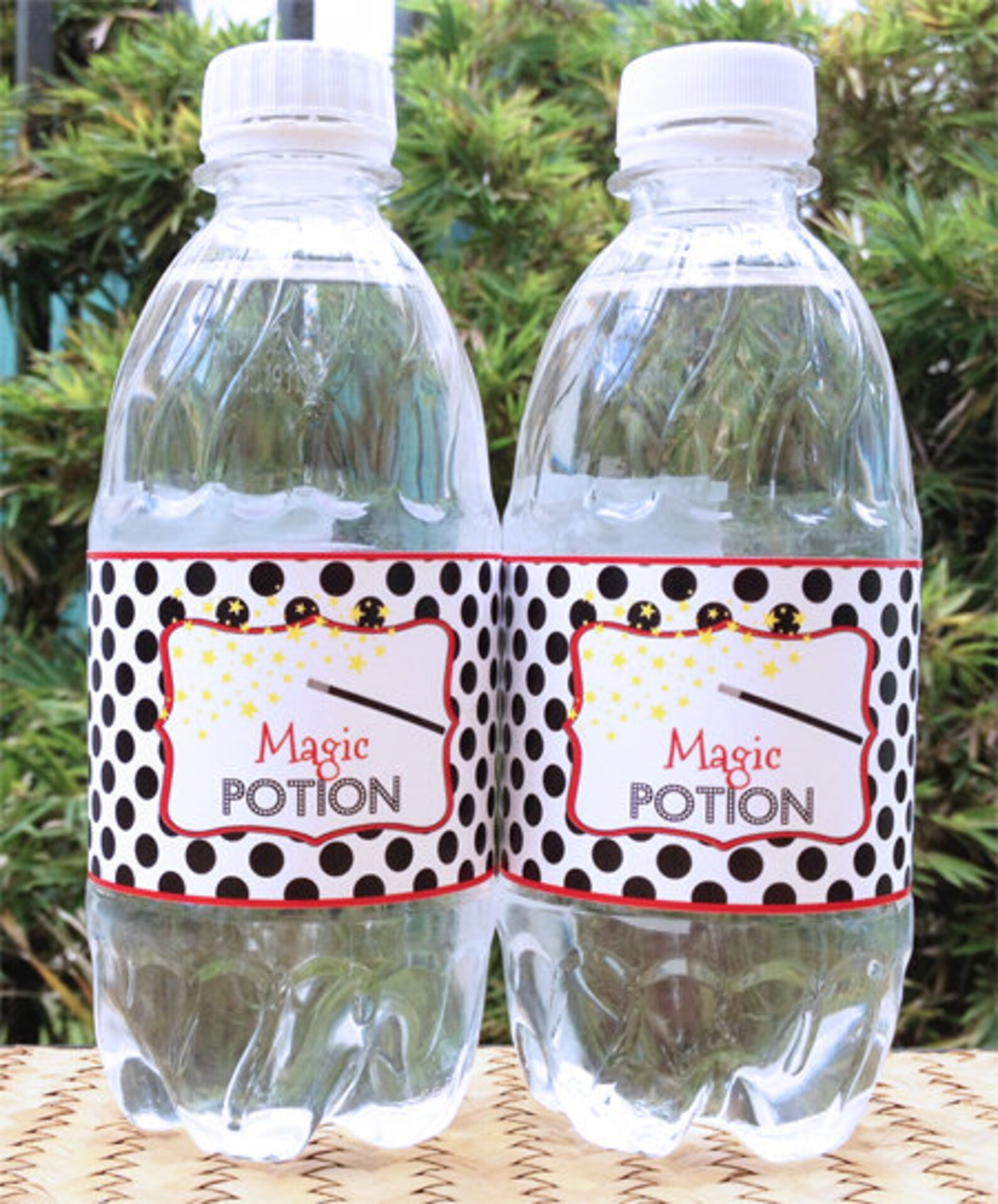 Magic Water Bottle Labels Template - Magic Potion - Printable Magic ...