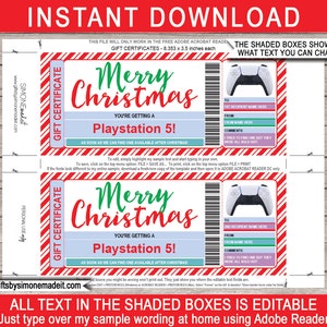 Video Game Gift Certificate Template Printable Sold Out Voucher Coupon ...