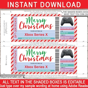 Video Game Gift Voucher Template - Printable Sold Out Certificate ...
