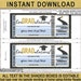 Road Trip Template Surprise Grad Trip Reveal Printable ...