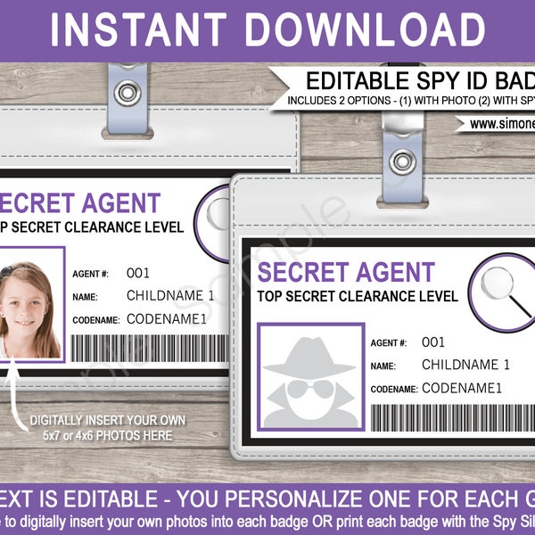 Secret Agent Party - Etsy