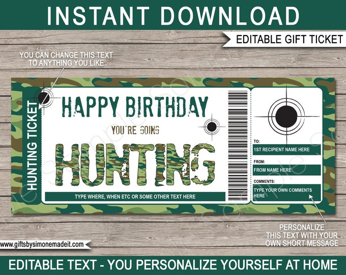 Hunting Card, Hunter Card, Bird Hunting Card, Bird Hunting,father's Day ...