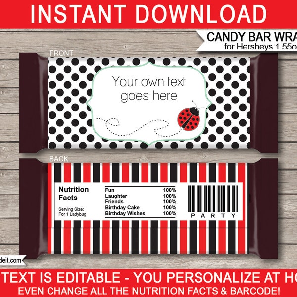 Ladybug Candy - Etsy