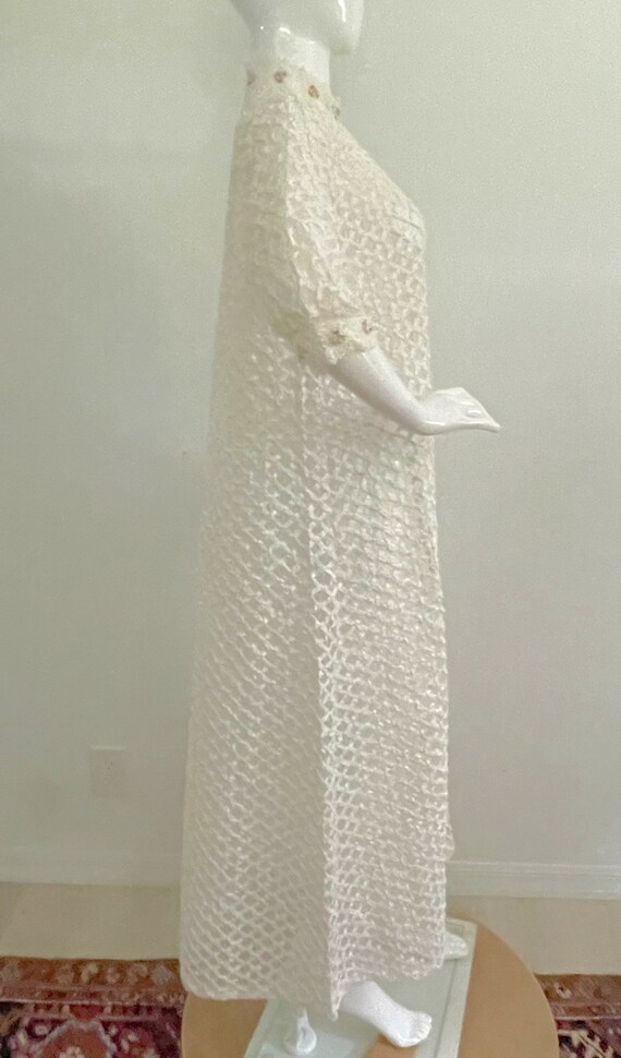 Vintage Eyeful by the "Flaums" ribbon work robe with … - Gem