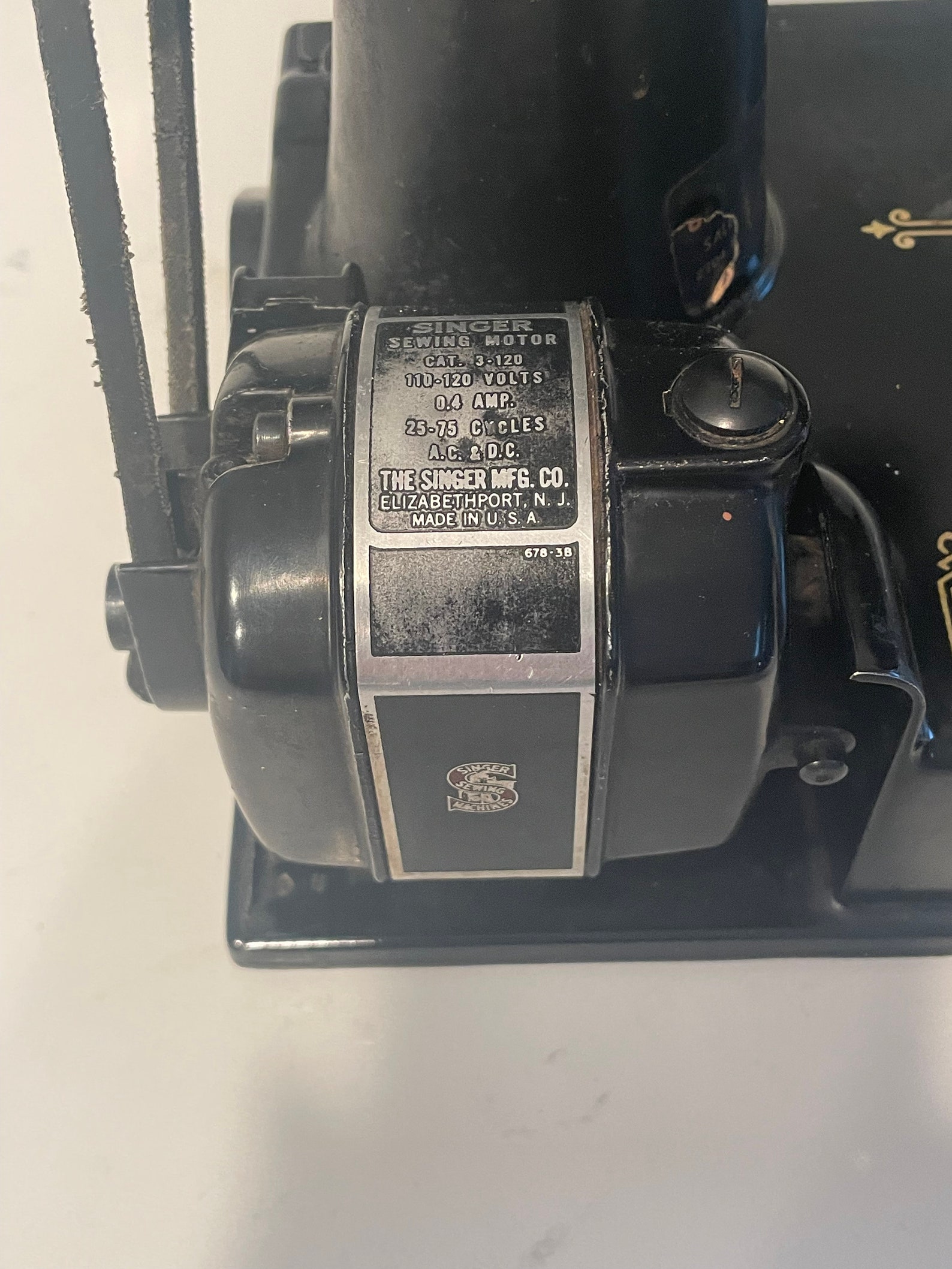 Vintage Featherweight Singer Sewing Machine, 221, 1952, Portable Sewing ...