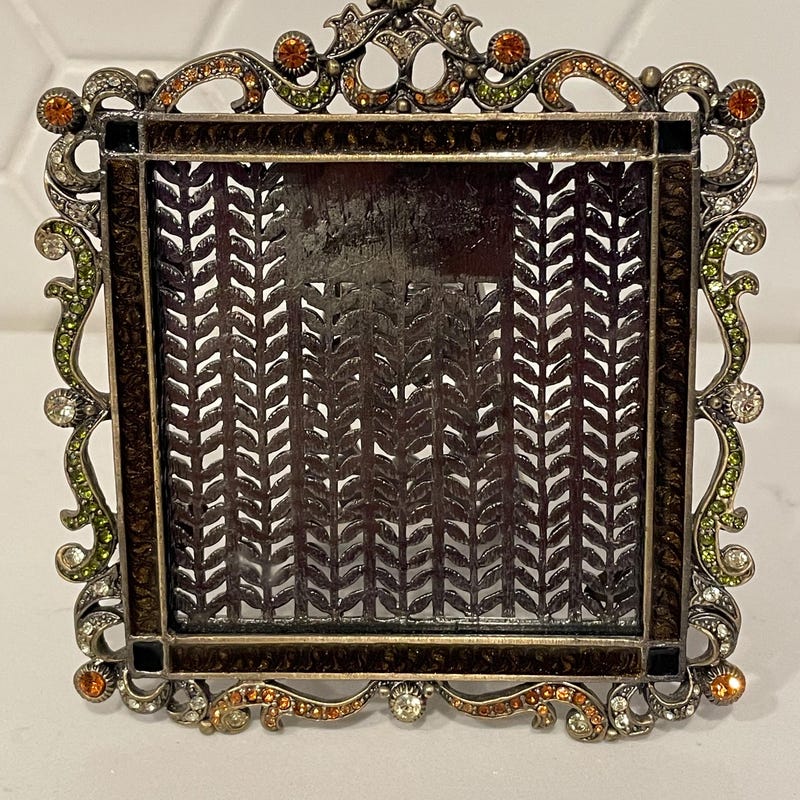 Jeweled Frame - Etsy