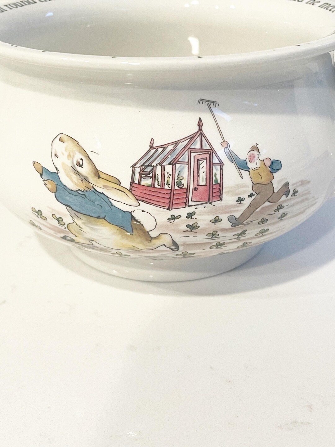 Vintage Wedgwood Peter Rabbit Chamber Pot, Beatrix Potter, Made in ...