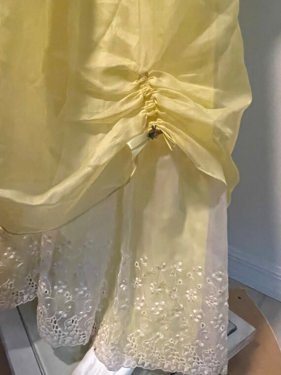 Vintage yellow gown, Belle gown, princess dress, chif… - Gem