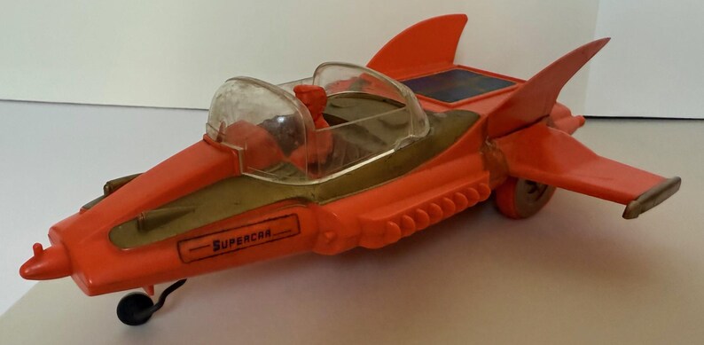 Vintage 1962 Remco Mike Mercury Supercar TV Toy W/box Gerry Anderson ...