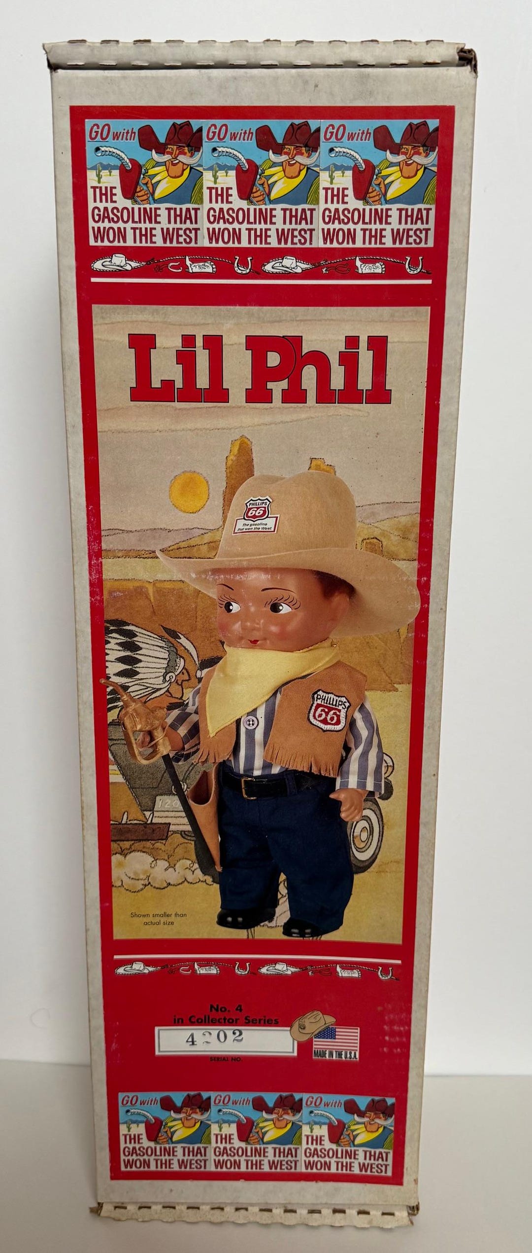 Big 12" Buddy Lee Doll Lil Phil Phillips 66 Gas Station Attendant ...