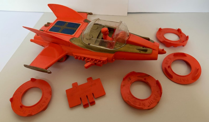 Vintage 1962 Remco Mike Mercury Supercar TV Toy W/box Gerry Anderson ...