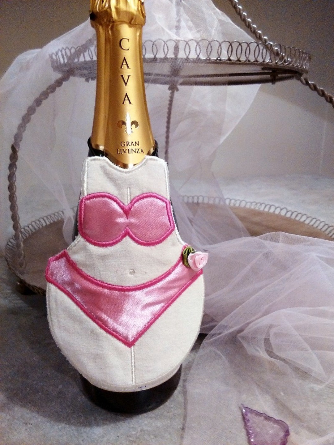 Sexy Bikini Bachelor Bachelorette Party Bottle Apron - Etsy