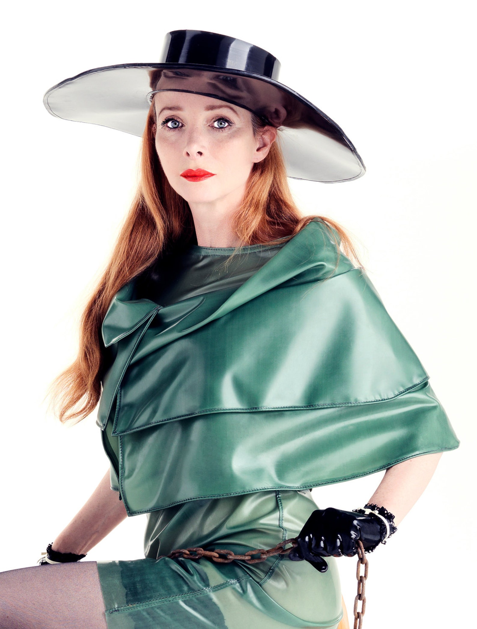 Latex Shawl Latex Cape - Etsy