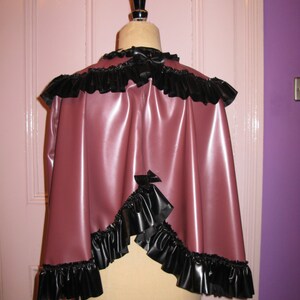 Latex Frilly Cape - Etsy