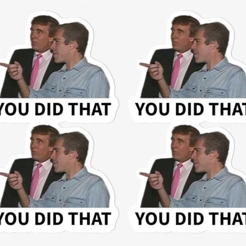 Trump Stickers I Did That - Etsy
