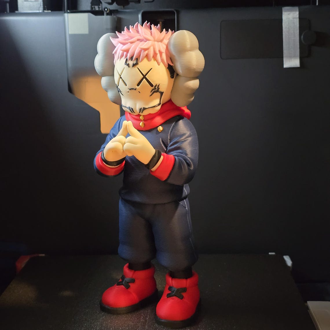 3D Printed Sukuna-inspired Modern Art Figurine – Unique Collector’s ...