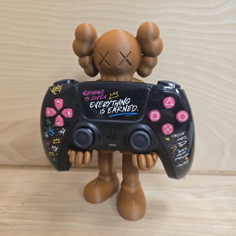 3D Printed Art Inspired Cartoon Playstation PS5 PS4 Controller Stand ...