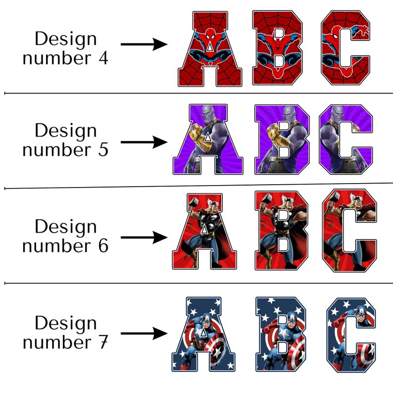 Custom Superhero Name Sign, Kids Room Decor, Personalized Birthday Gift ...