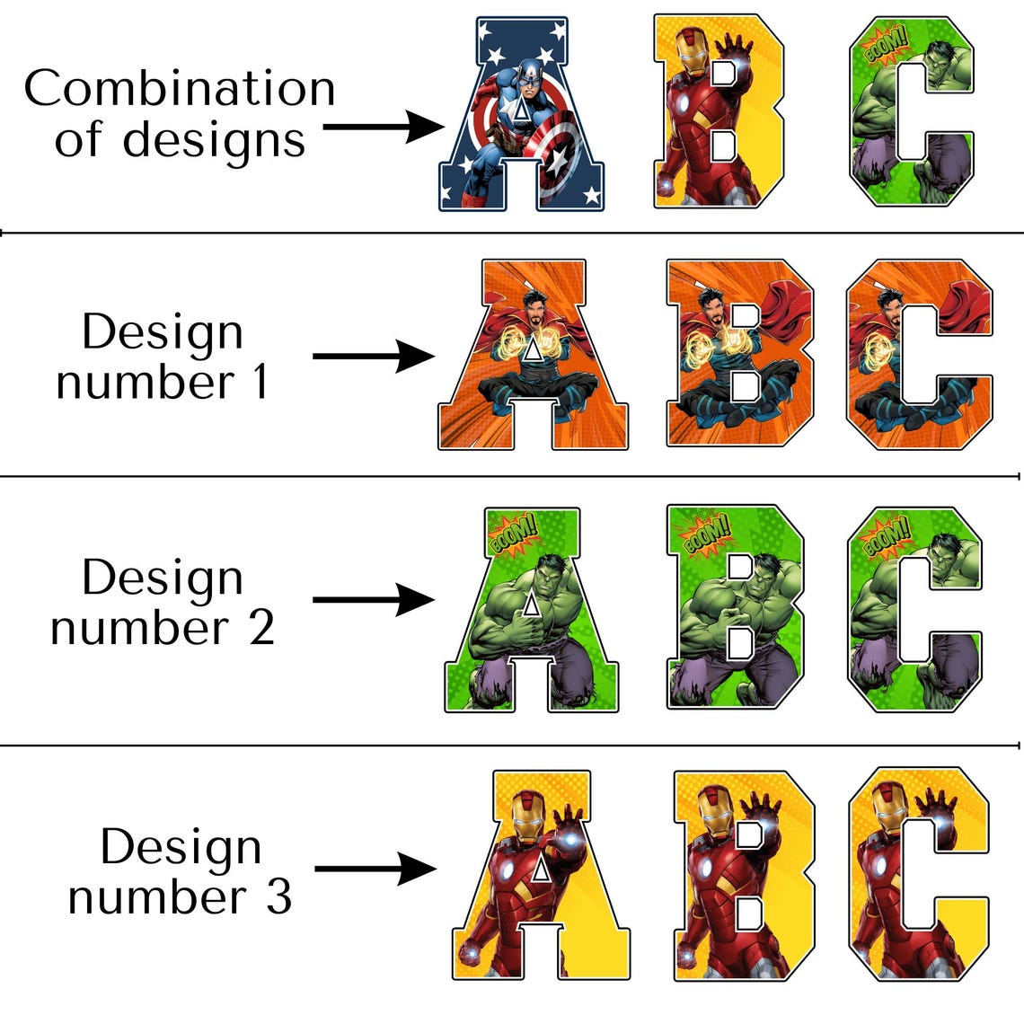 Custom Superhero Name Sign, Kids Room Decor, Personalized Birthday Gift ...