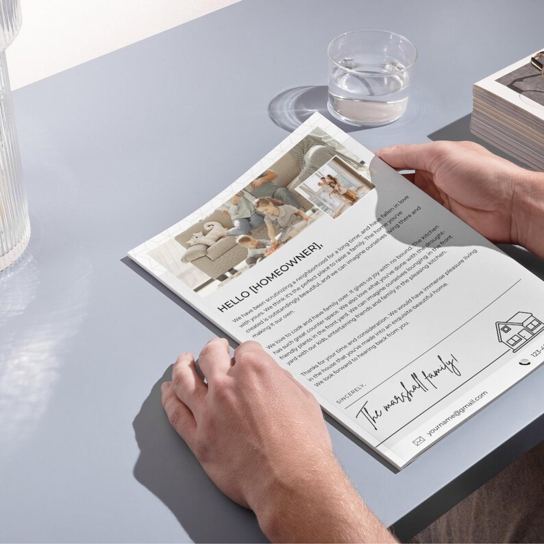 Editable Home Offer Letter Template: Real Estate Buyer Form (PDF) - Etsy