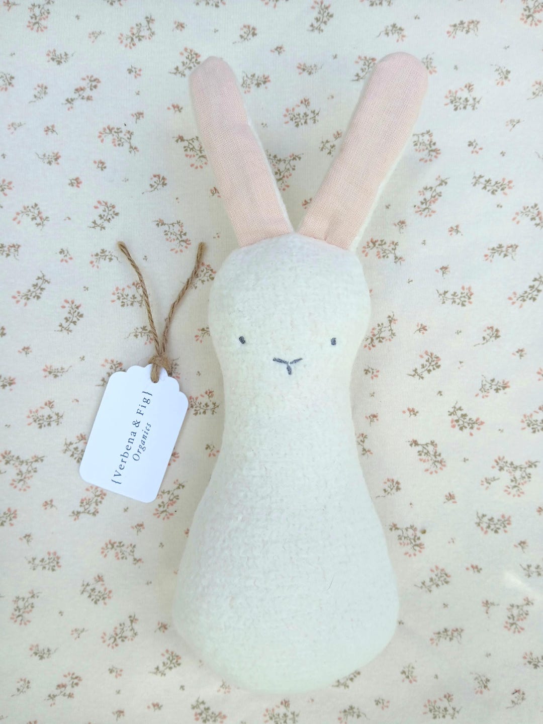 Organic Cotton Bunny Doll, Eco-friendly Stuffed Animal Toy - Etsy