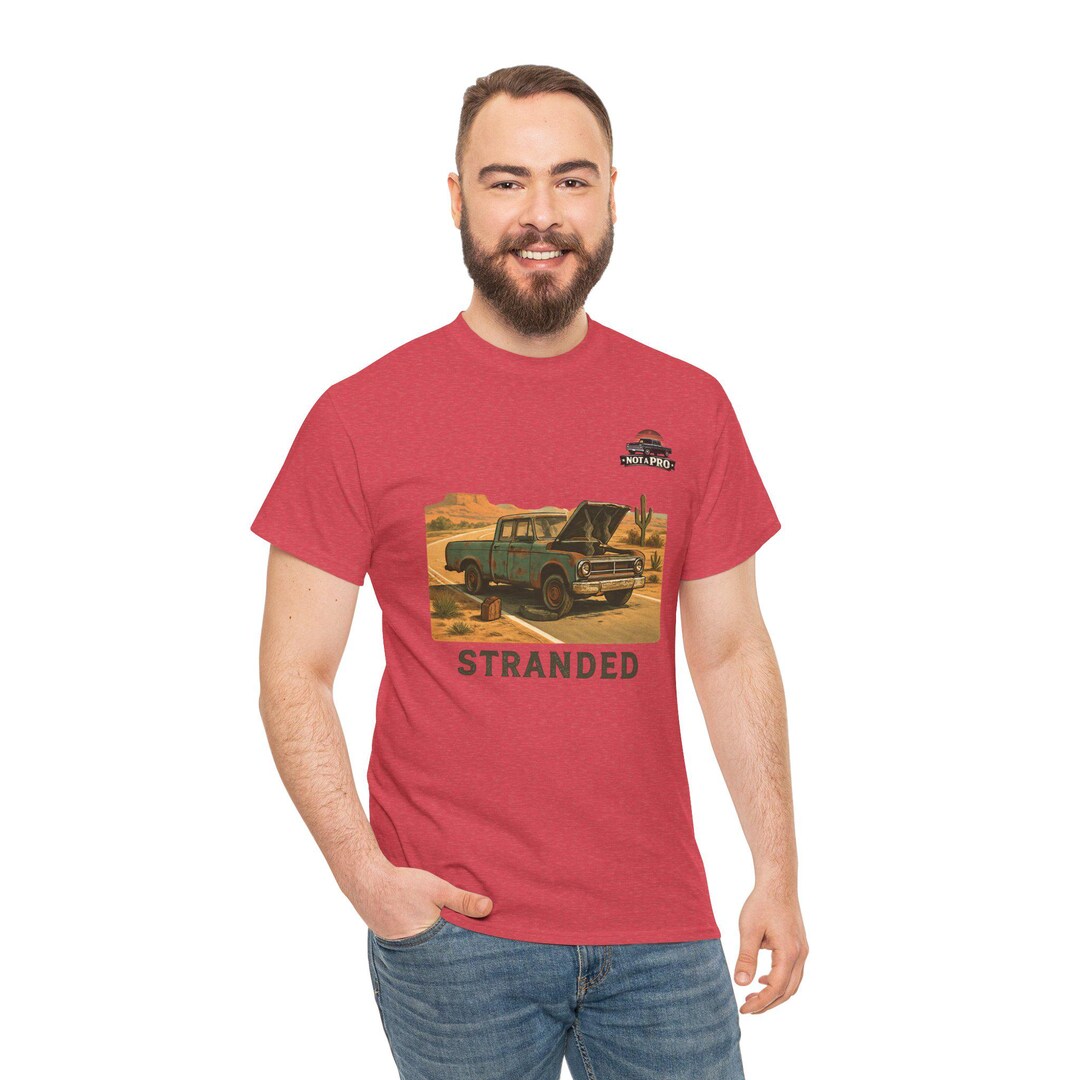 Vintage Stranded Car Graphic Tee, Funny Automotive Shirt - Etsy