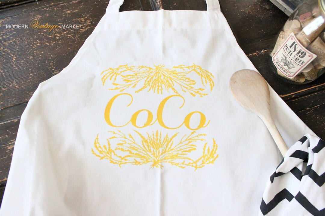 Custom Apron-kitchen Apron,personalized Kitchen Apron,custom Aprons ...