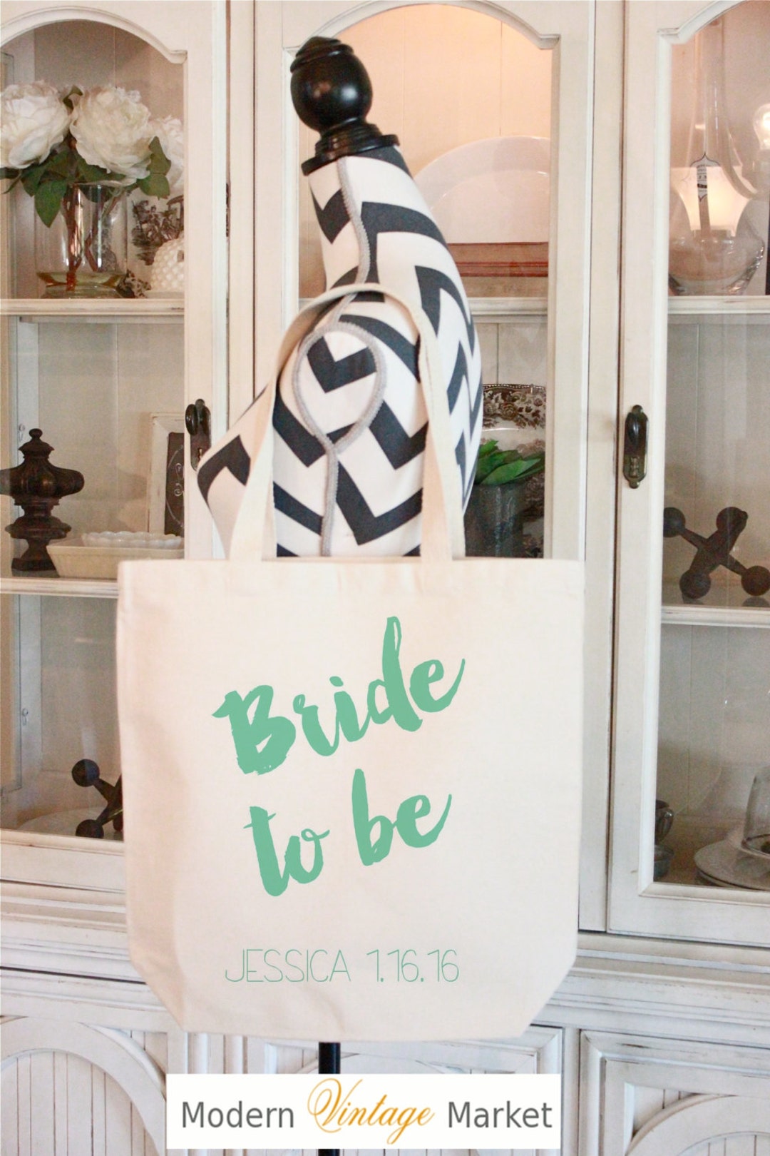 Bride to Be Tote Bag: Personalized Wedding Planning Bag - Etsy