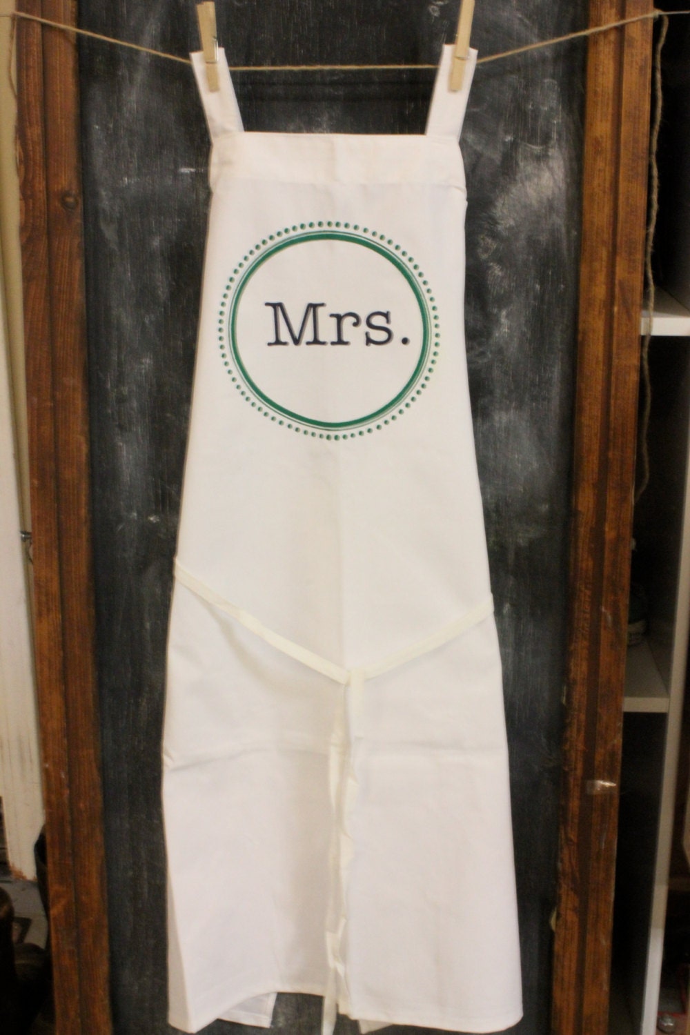 Apron Full Kitchen Apronmonogrammed Kitchen Apron Custom - Etsy