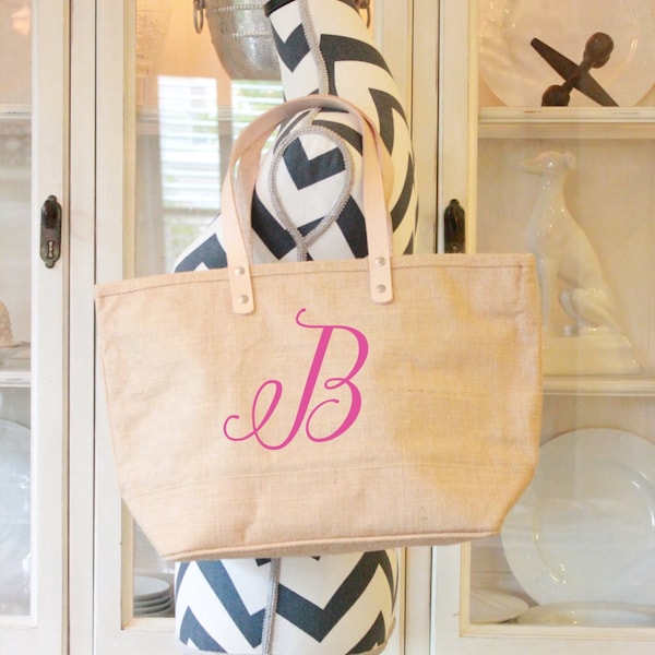 Monogrammed Bag - Etsy