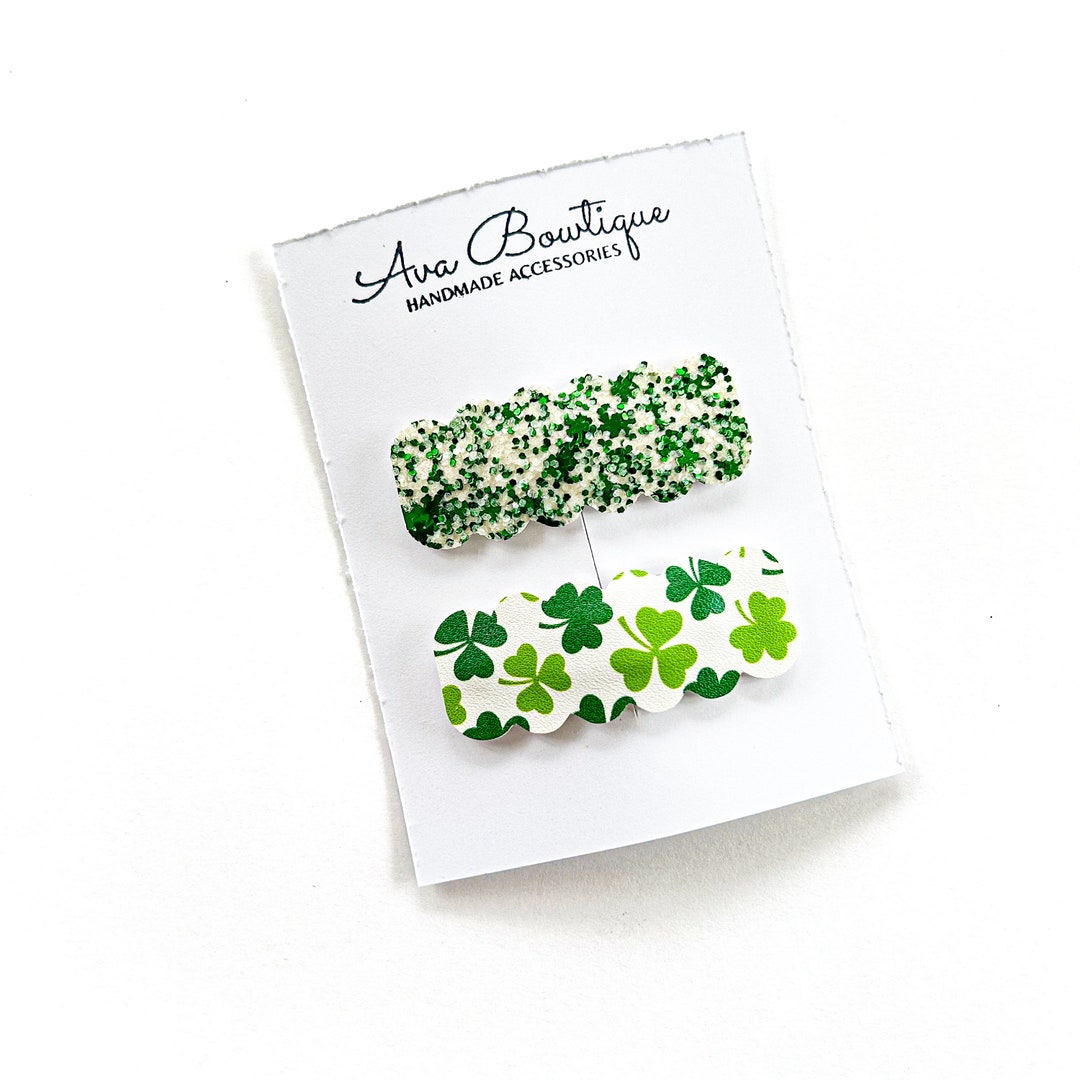 St. Patrick’s Day Snap Clip - Girls St. Patrick’s Day Hair Clip ...