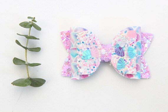 Sea Shells Bow Headband sea Shells Bow Hair Clip Sea Shell | Etsy
