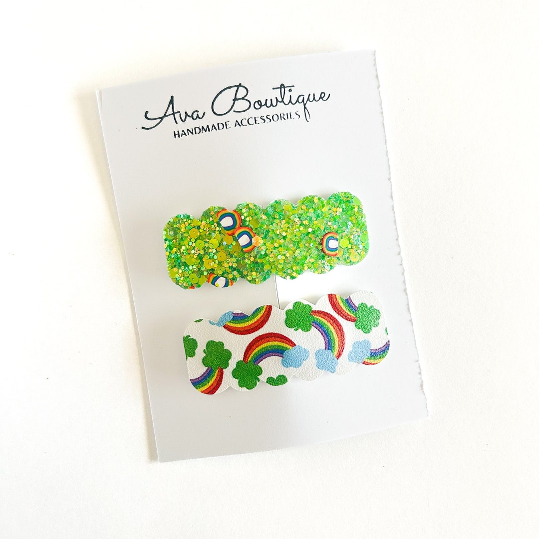 St. Patricks Day Snap Clip Girls St. Patricks Day Hair Clip Toddler ...