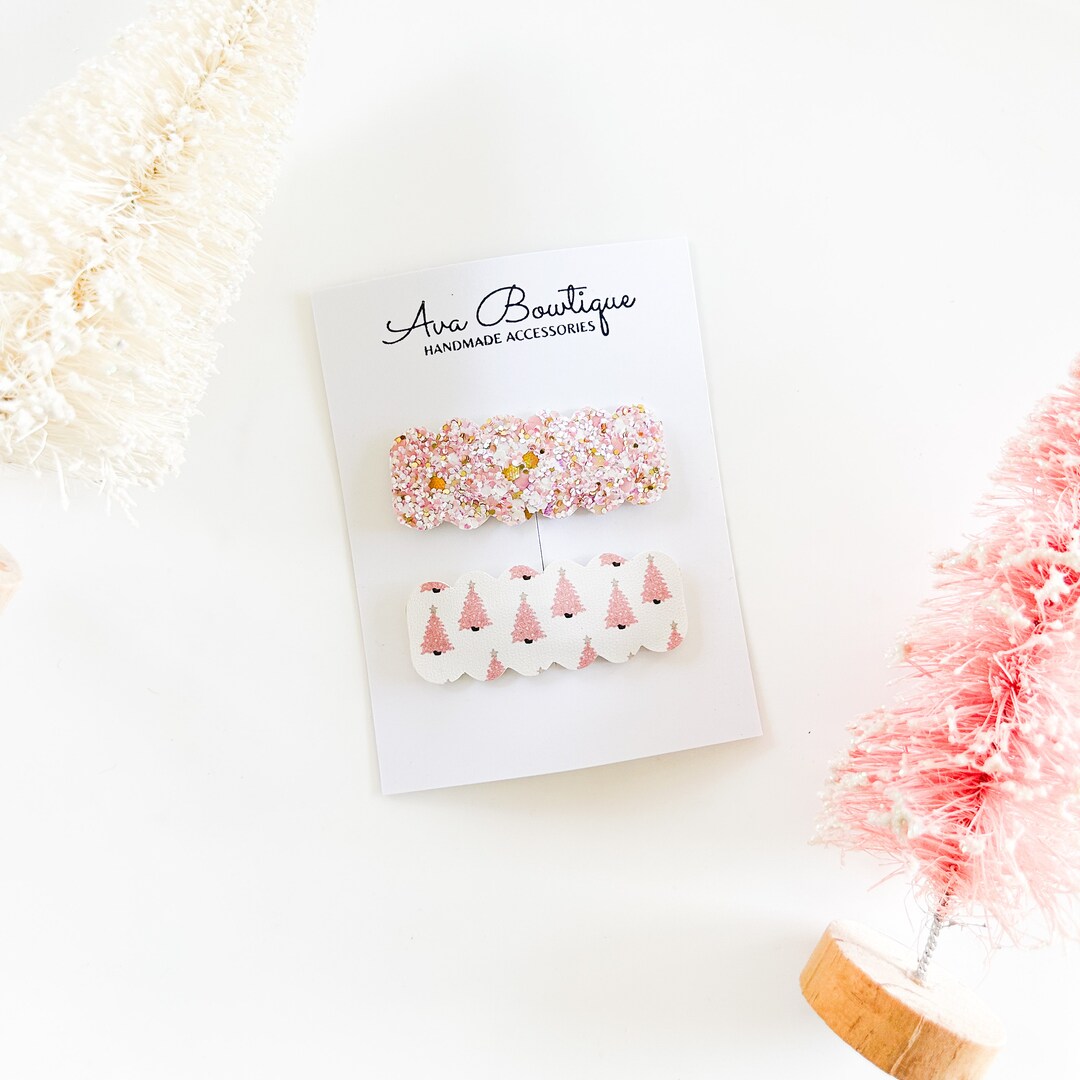 Christmas Snap Clip Set - Christmas Hair Clip - Girls Christmas Snap ...
