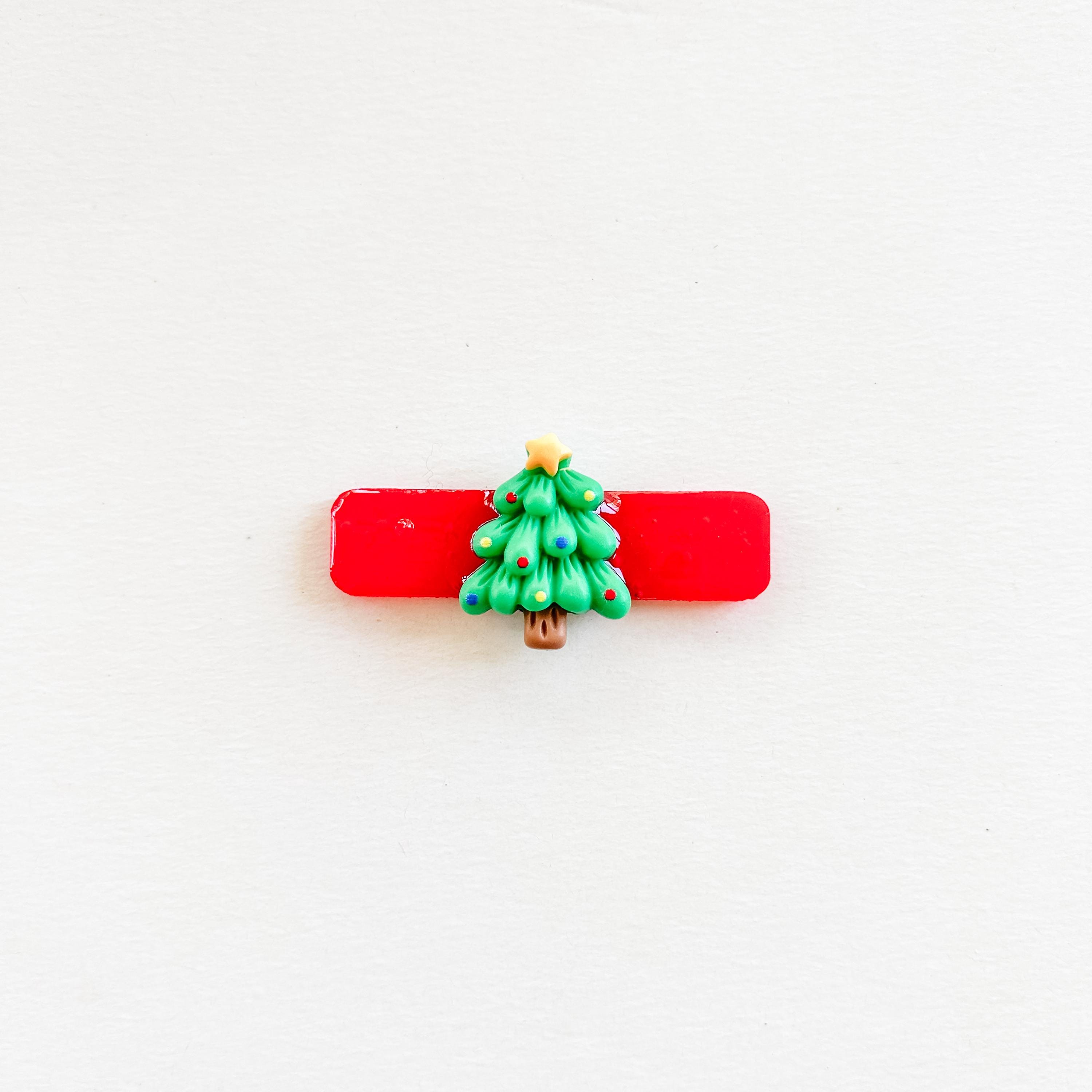 Girls Christmas Hair Clip - Christmas Barrette - Holiday Hair Accessory ...